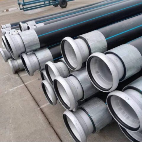 HDPE Pipe | DR11 and DR17 Thickness, With Bauer Fittings